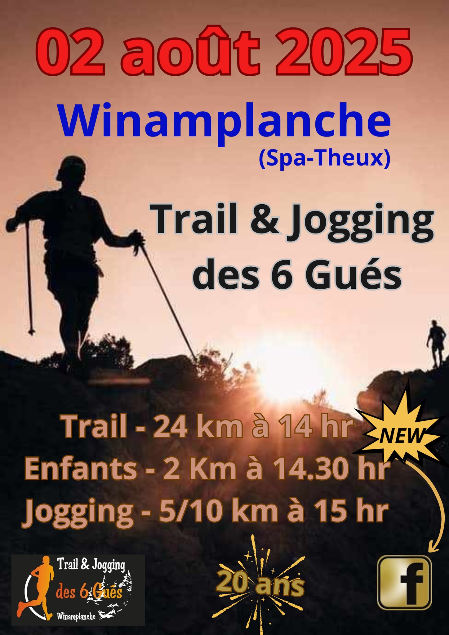 InscriptionTrail & Jogging des 6 Gués de Winamplanche – Challenge la meuse